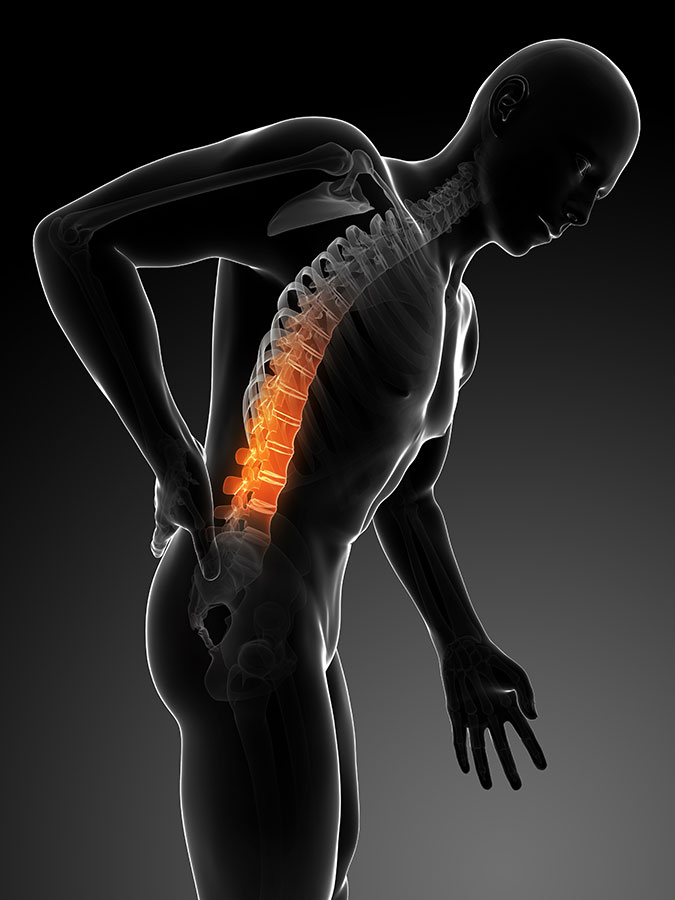 Back injuries & backache: We test, diagnose & treat @WHP